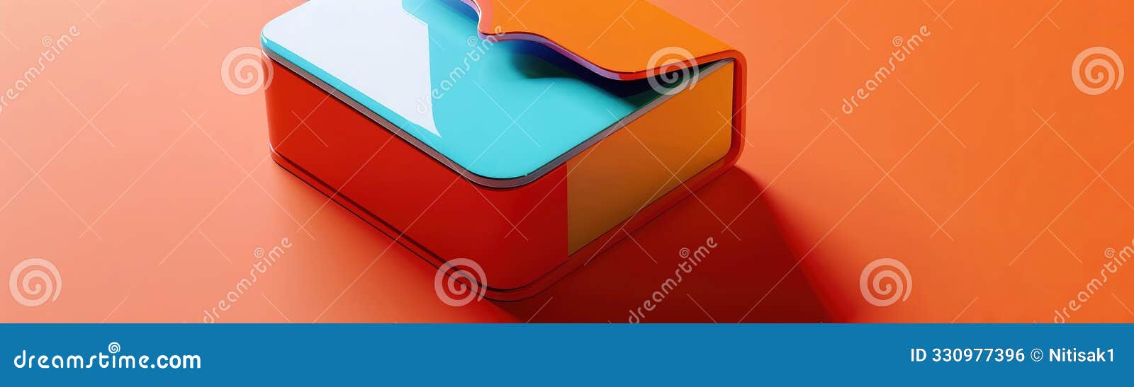 26 3D Model Of A Colorful Folder Icon Glossy And Detailed Illustration ...
