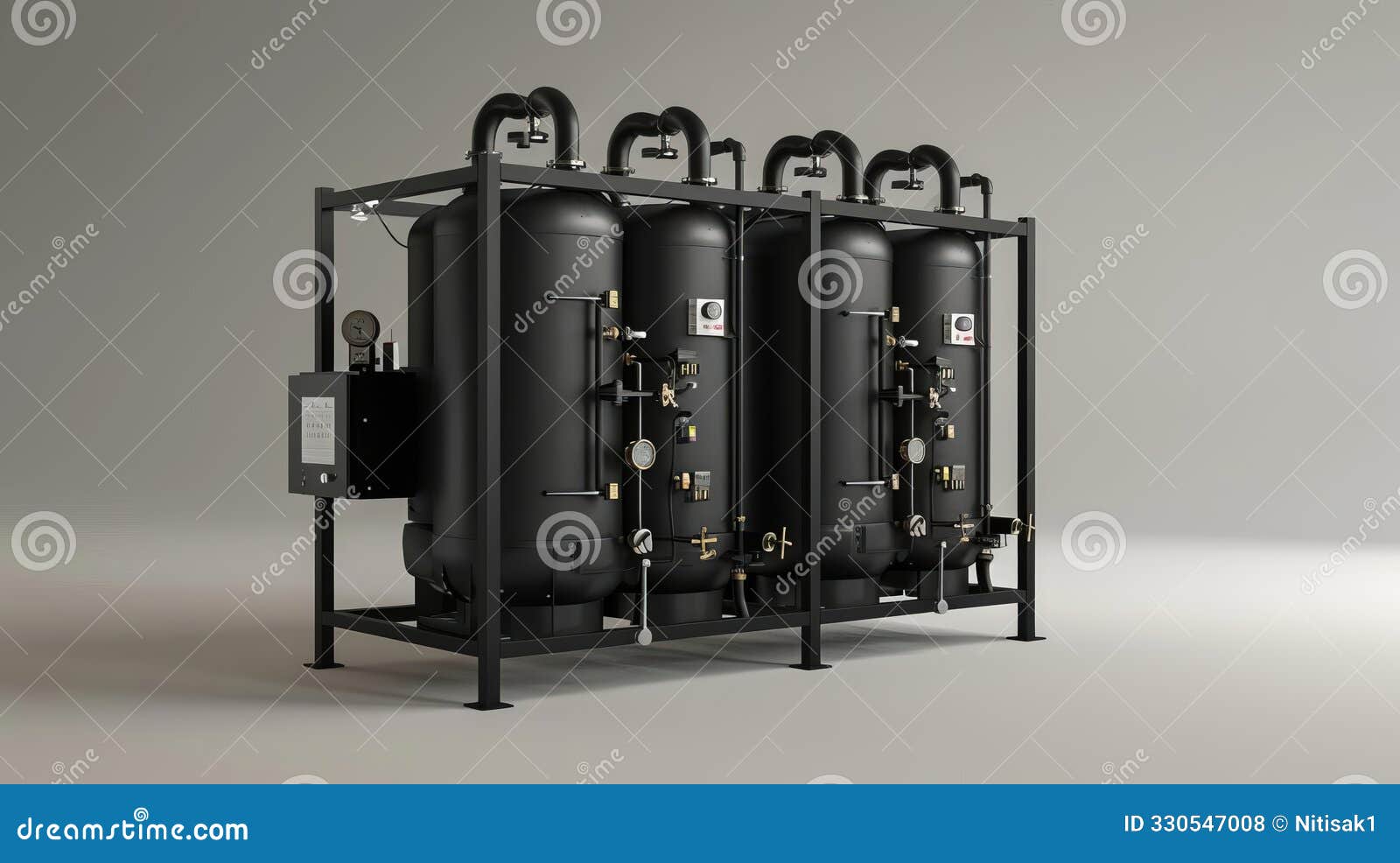 3D Model of Commercial Grade Steamer Stations with Continuous Refill ...