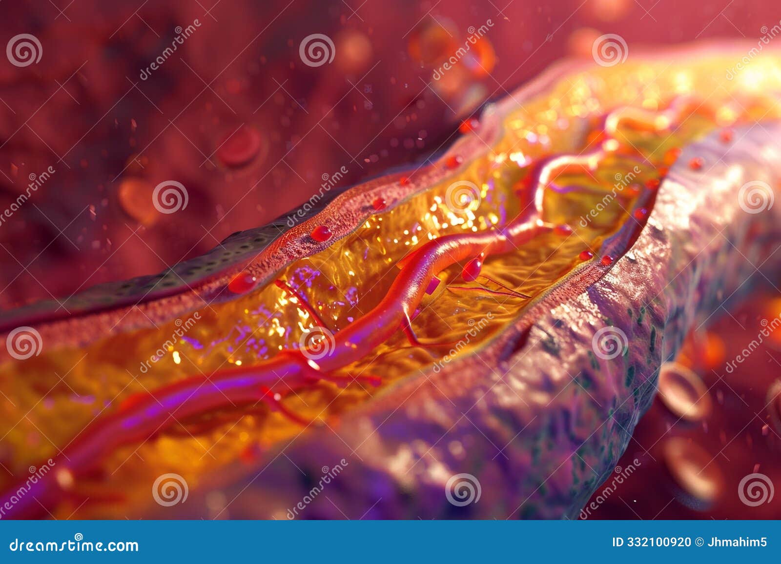 Progression Of Atherosclerosis And Thrombosis Formation Outline Diagram ...