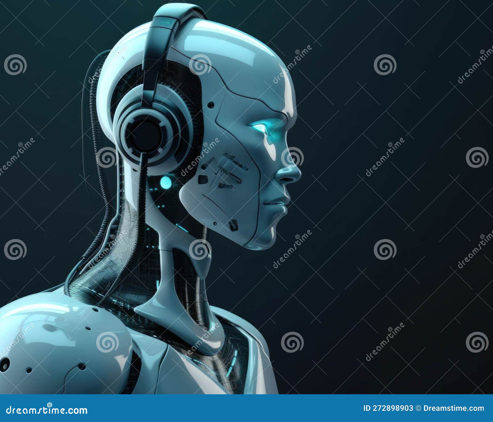 A 3D Model of a Customer Service Bot with Inquiries and Complaints ...