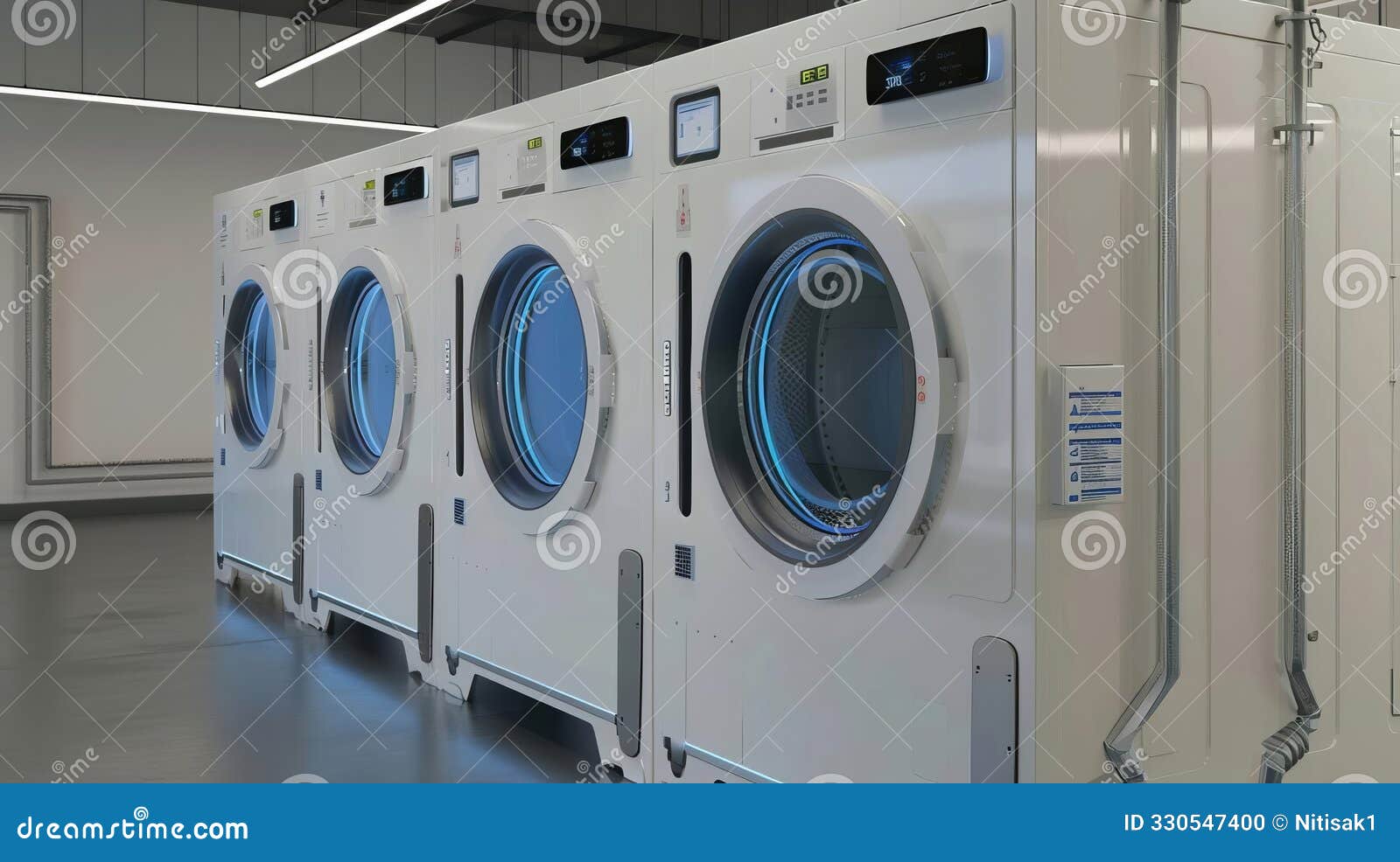 3D Model Of Cuttingedge Automated Laundry Sorting And Handling Systems ...