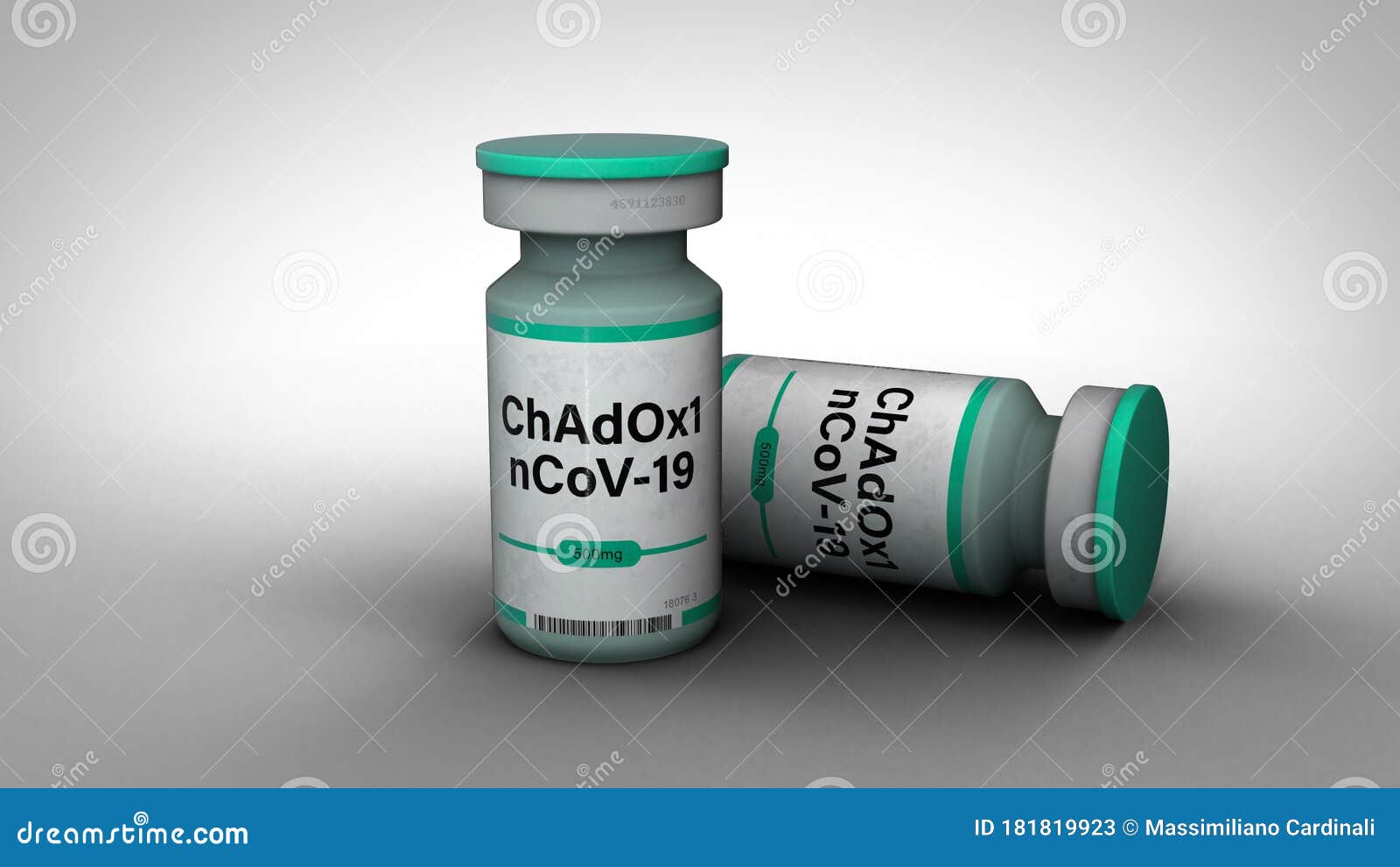 ChAdOx1 nCoV-19 Vaccine stock illustration. Illustration of decoration ...