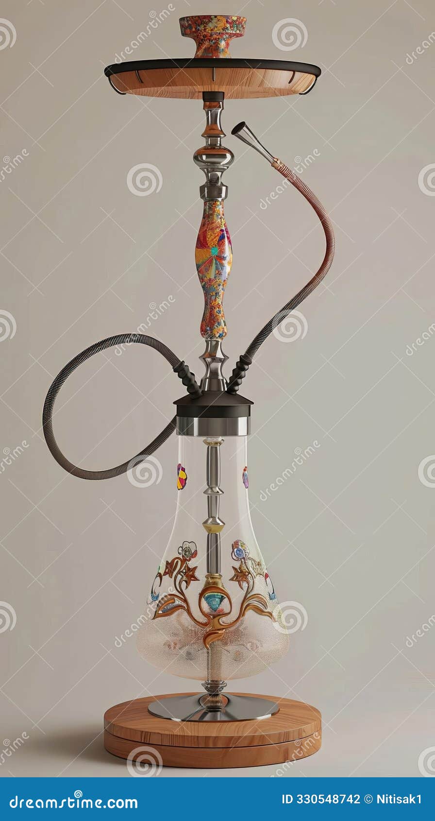 3D Model of Interactive Hookah Display with AR for Visual Customization ...