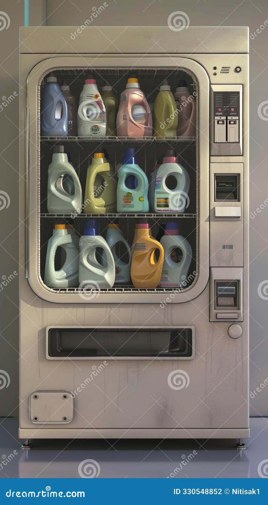 3D Model of Laundry Detergent and Supply Vending Machines for ...