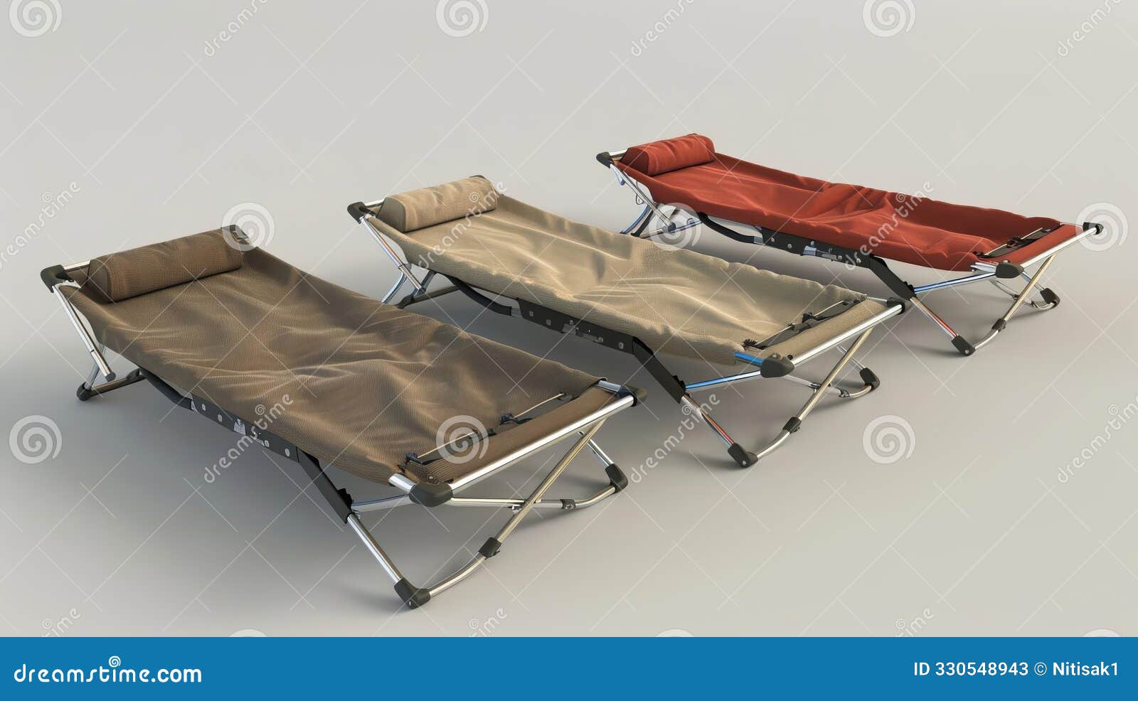 3D Model of Lightweight Litters for Easy Carrying and Transport Stock ...