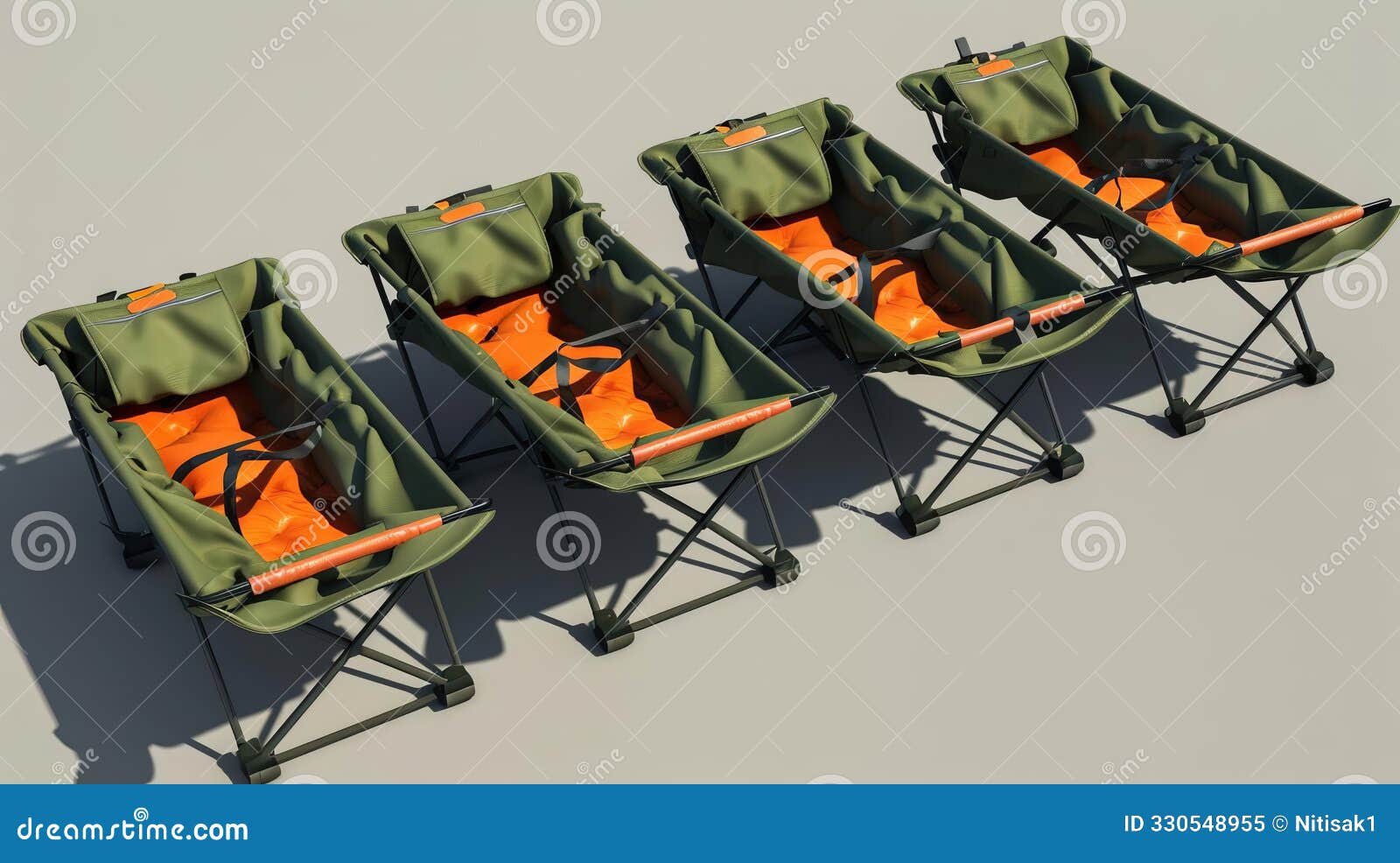 3D Model of Lightweight Litters for Easy Carrying and Transport Stock ...