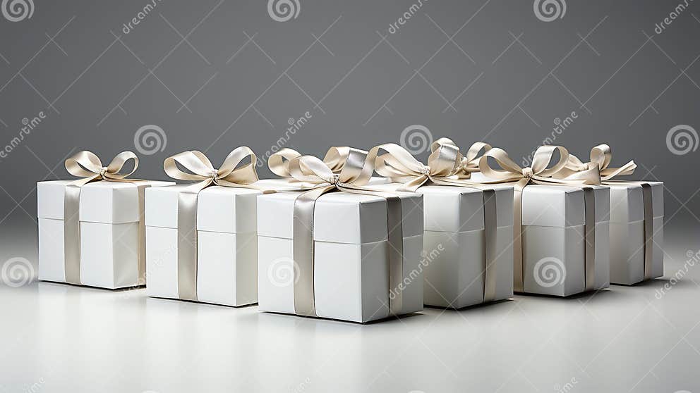 3D Model Mockup Gift Box Ads and Prints - Generative AI Stock ...