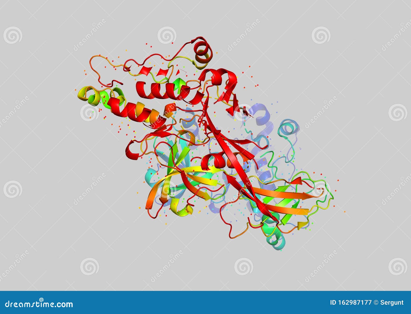 3D Model Of A Protein Molecule Royalty-Free Stock Photo | CartoonDealer ... 3D Model Of A Protein Molecule Royalty-Free Stock Photo | CartoonDealer ...