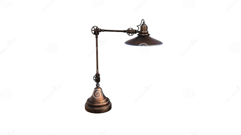 3d Model of a Table Lamp in Different Angles and Poses Rendered for ...