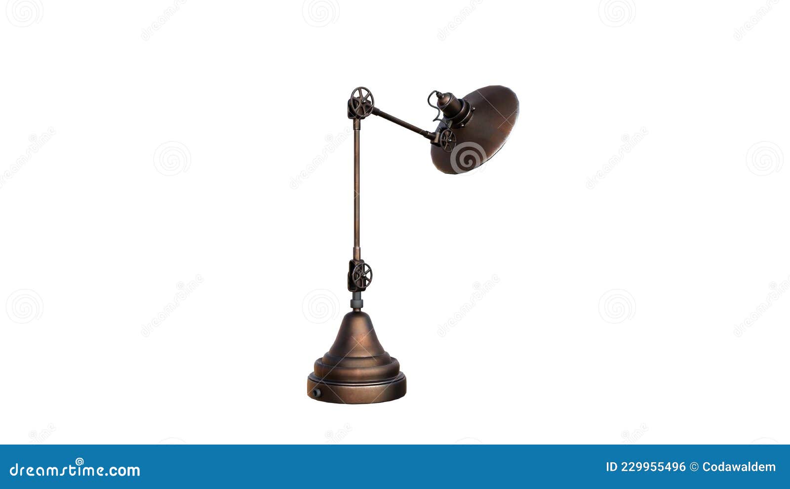 3d Model of a Table Lamp in Different Angles and Poses Rendered for ...