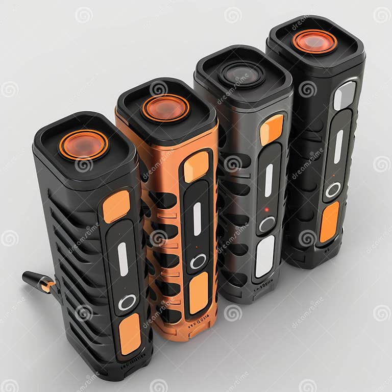 3D Model of Temperature Control Vape Mod with Precise Heat Adjustment ...