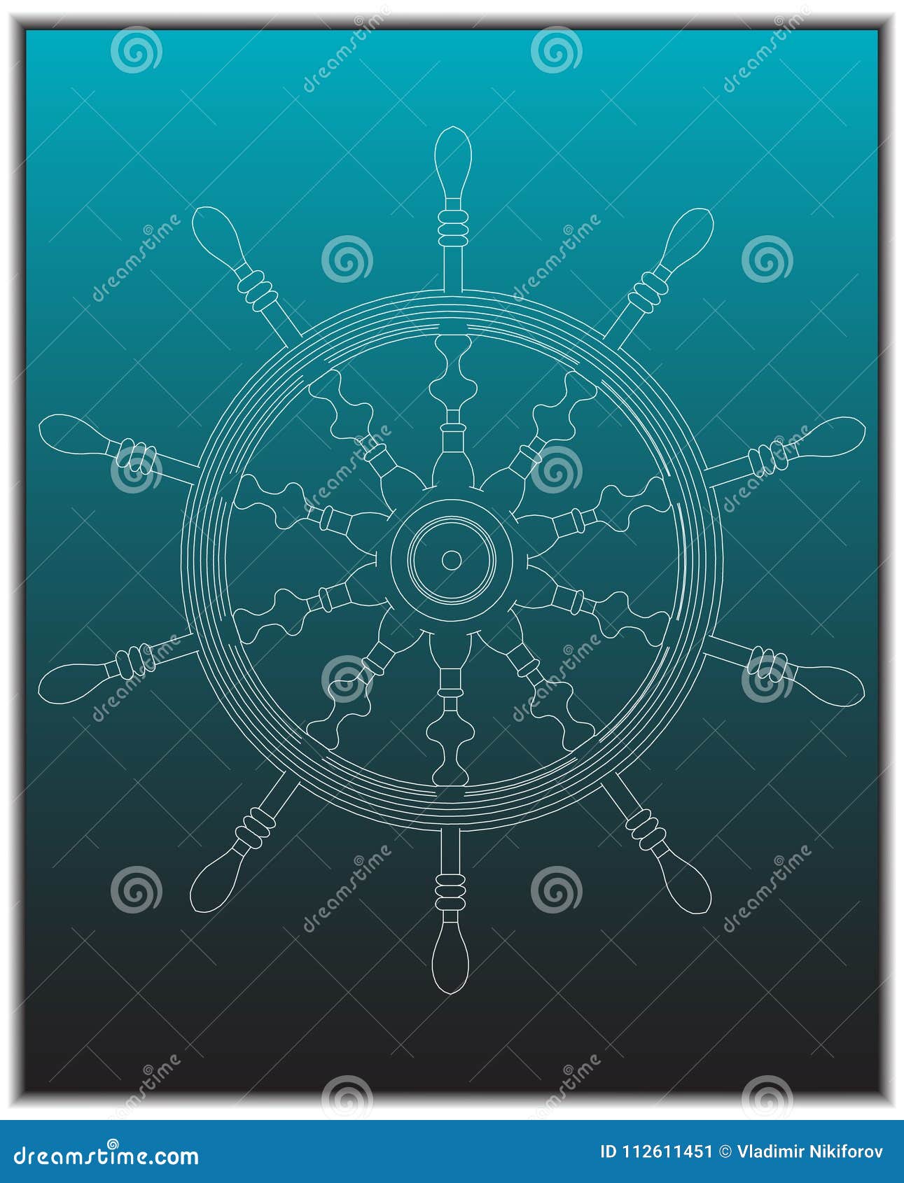 3d model of the wheel stock vector. Illustration of design - 112611451