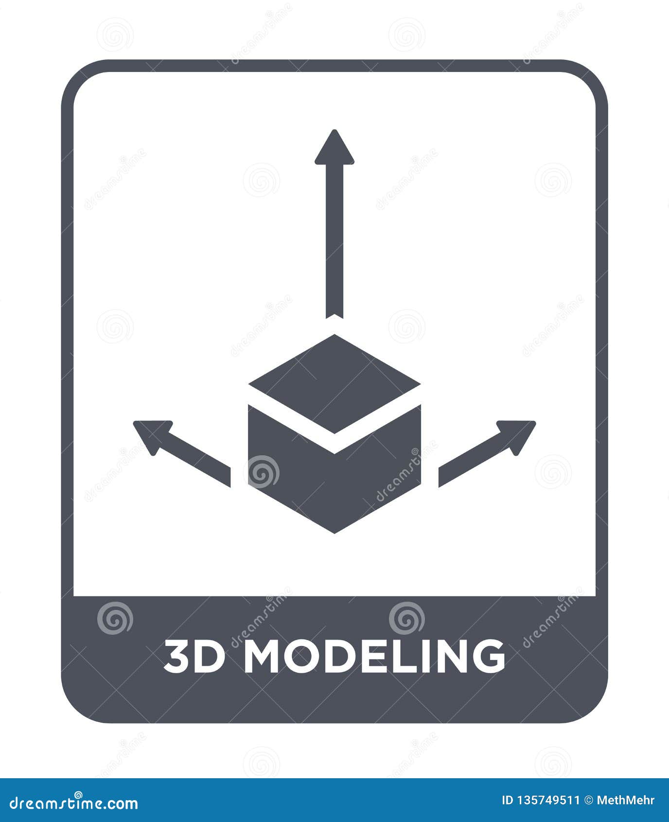 3d Modeling Icon in Trendy Design Style. 3d Modeling Icon Isolated on ... 3d Modeling Icon in Trendy Design Style. 3d Modeling Icon Isolated on ...