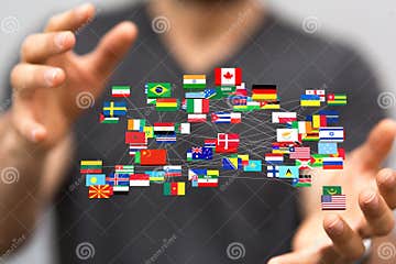 3d Modeling of National Flags of Different Countries between Human ...