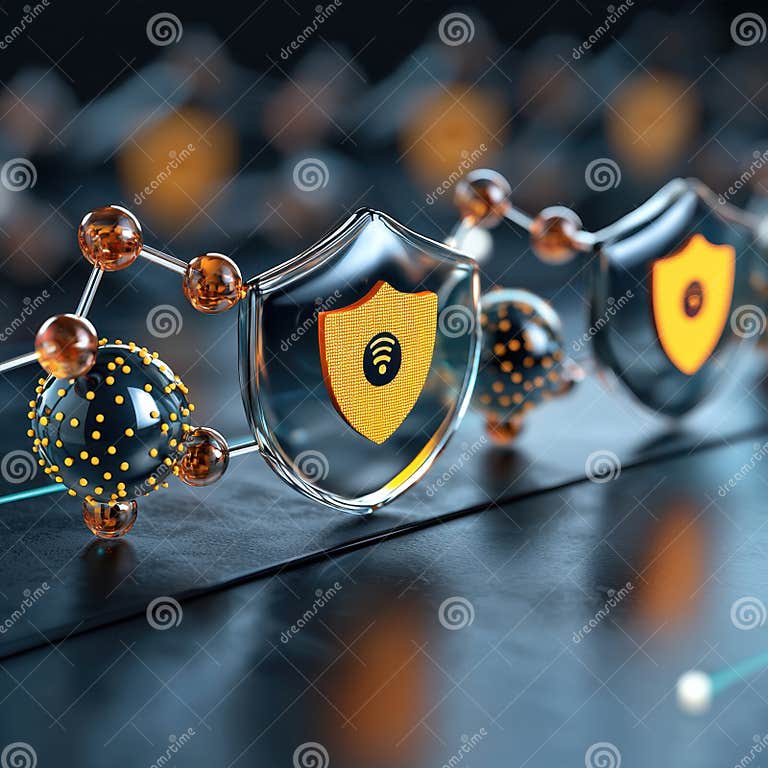 3D Molecular Visualization of Anti Tracking Technology Featuring ...