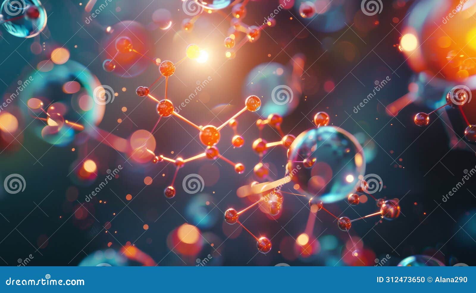 3d Molecules Structure, Biotech or Medical, Pharmaceutical Concept ...