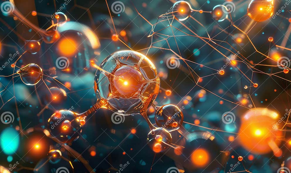 3d Molecules Structure, Biotech or Medical, Pharmaceutical Concept ...