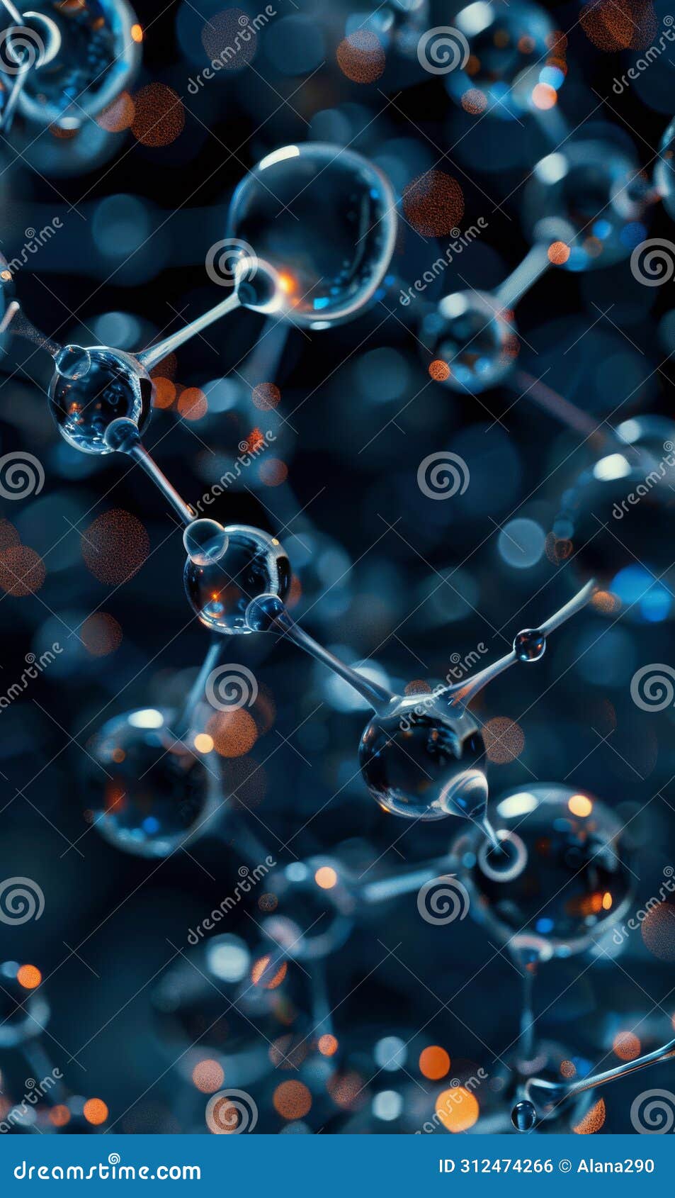 3d Molecules Structure, Biotech or Medical, Pharmaceutical Concept ...