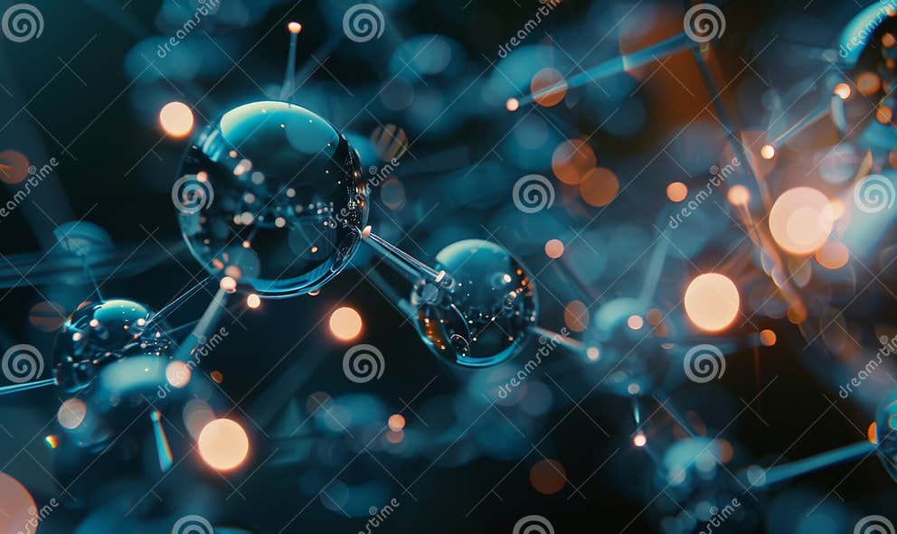 3d Molecules Structure, Biotech or Medical, Pharmaceutical Concept ...
