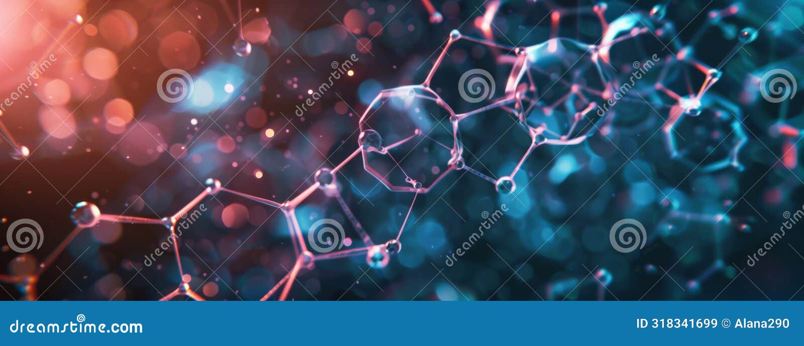 3d Molecules Structure, Biotech Or Medical, Pharmaceutical Concept ...