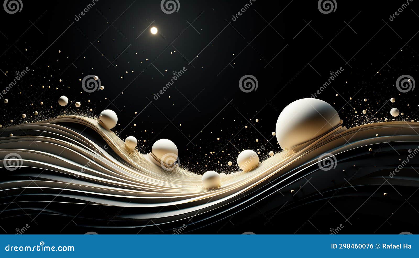 3D moon design stock photo. Image of metallic, holy - 298460076