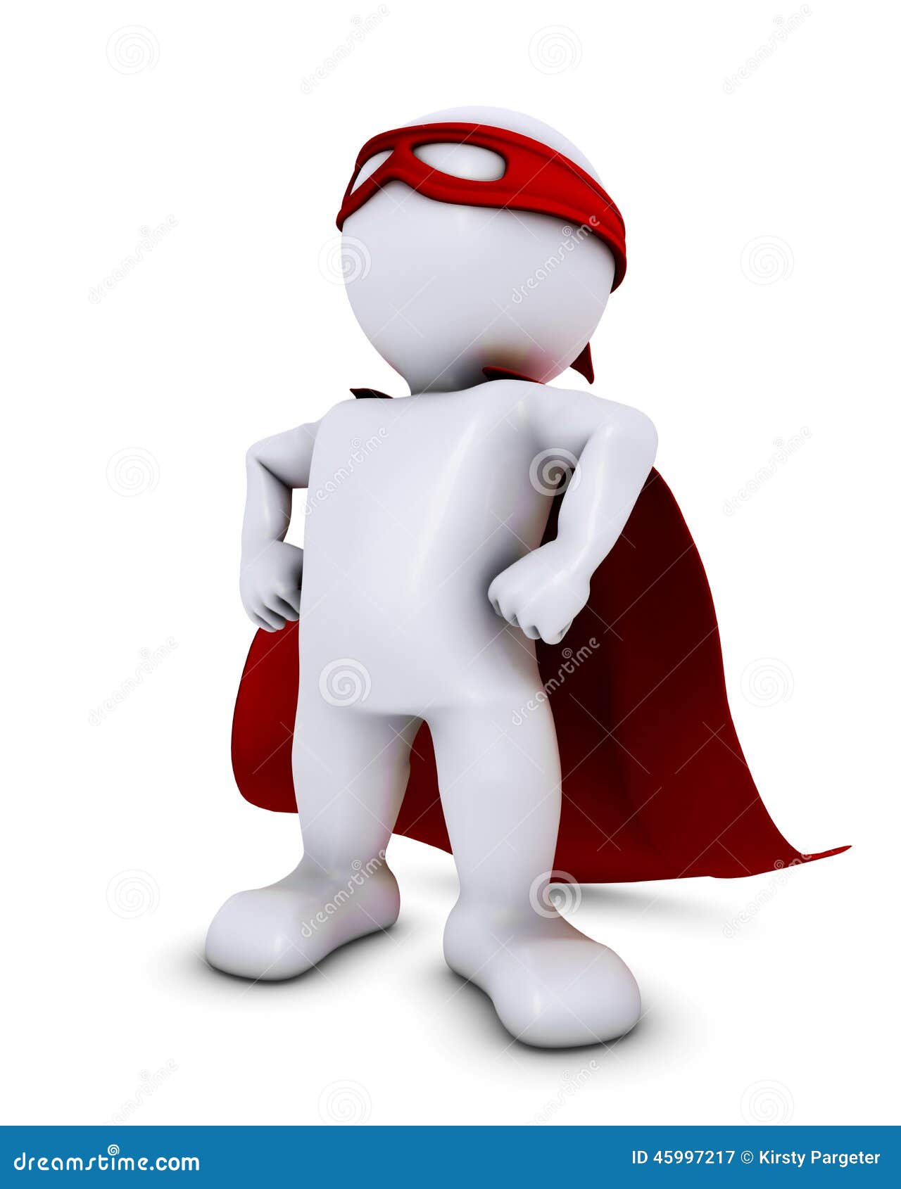 3D Morph Man super hero stock illustration. Illustration of organ ...