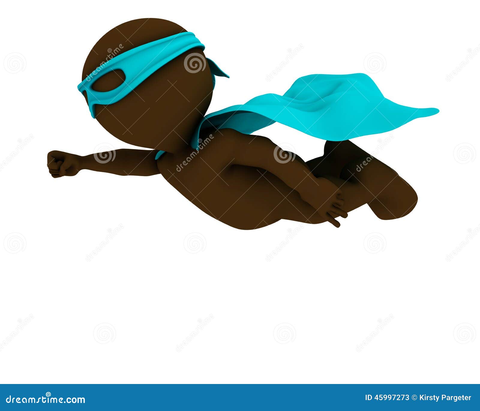 3D Morph Man Super Hero Stock Image | CartoonDealer.com #45997093