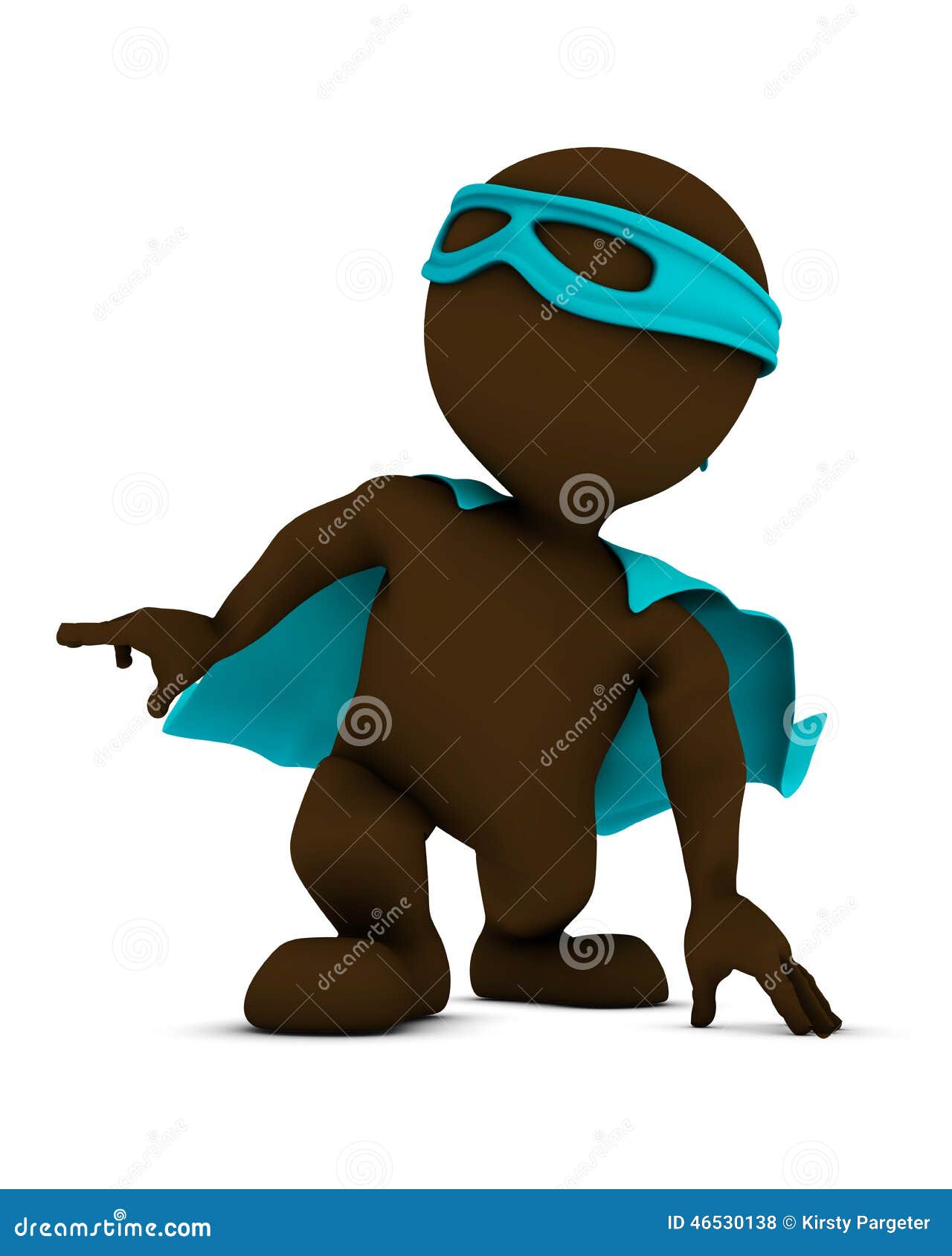 3D Morph Man Super Hero Royalty-Free Stock Image | CartoonDealer.com ...