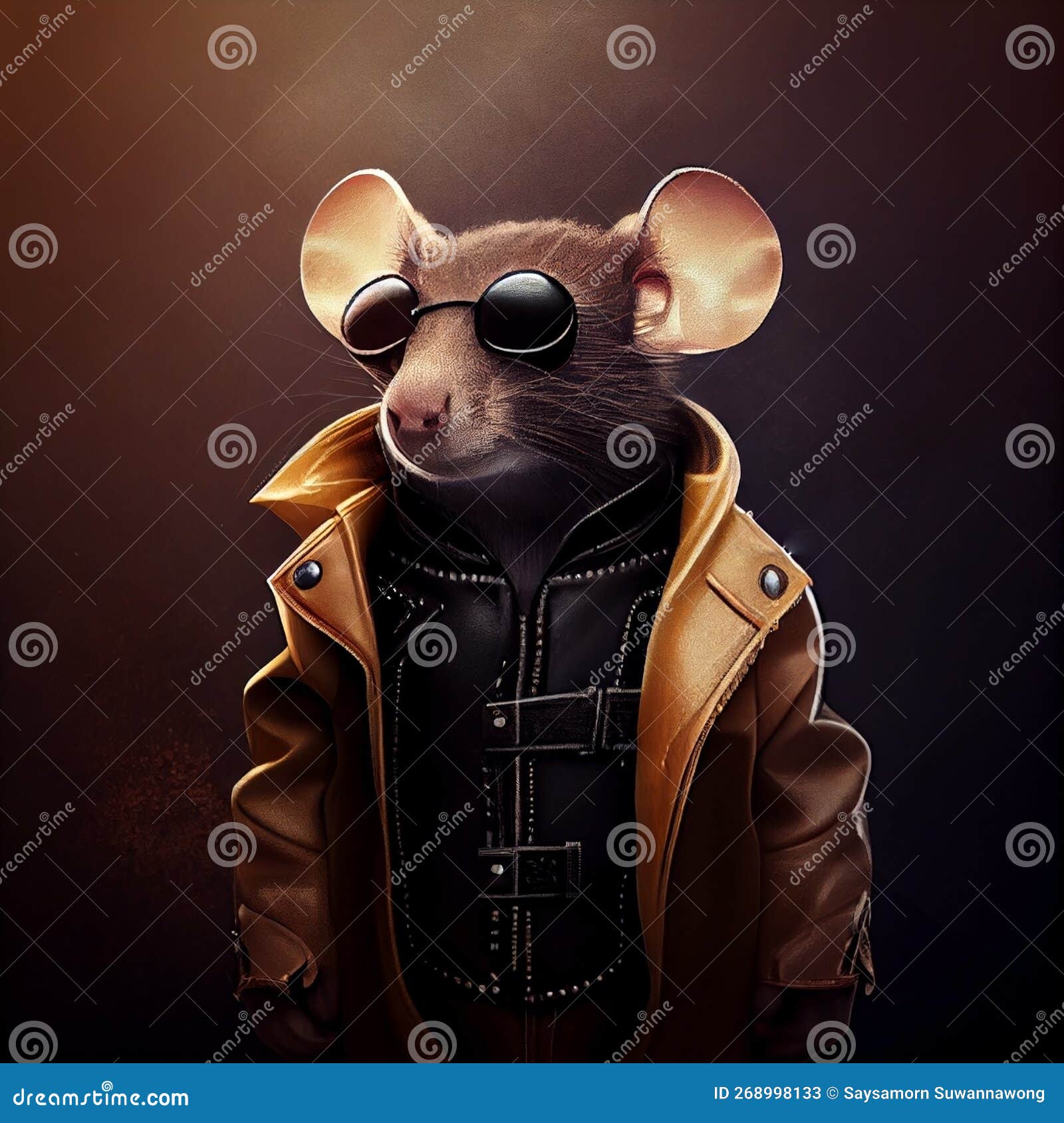 3D Mouse Avatar for Web Account or Games Online Stock Illustration ...