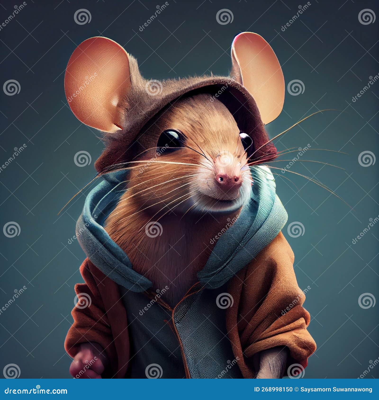 3D Mouse Avatar for Web Account or Games Online Stock Illustration ...