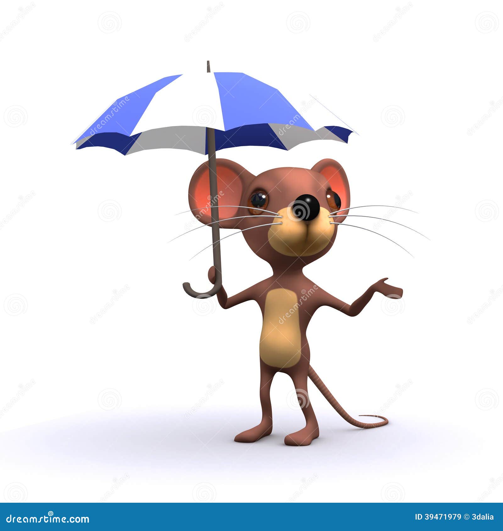 3d Mouse in a storm stock illustration. Illustration of animal - 39471979