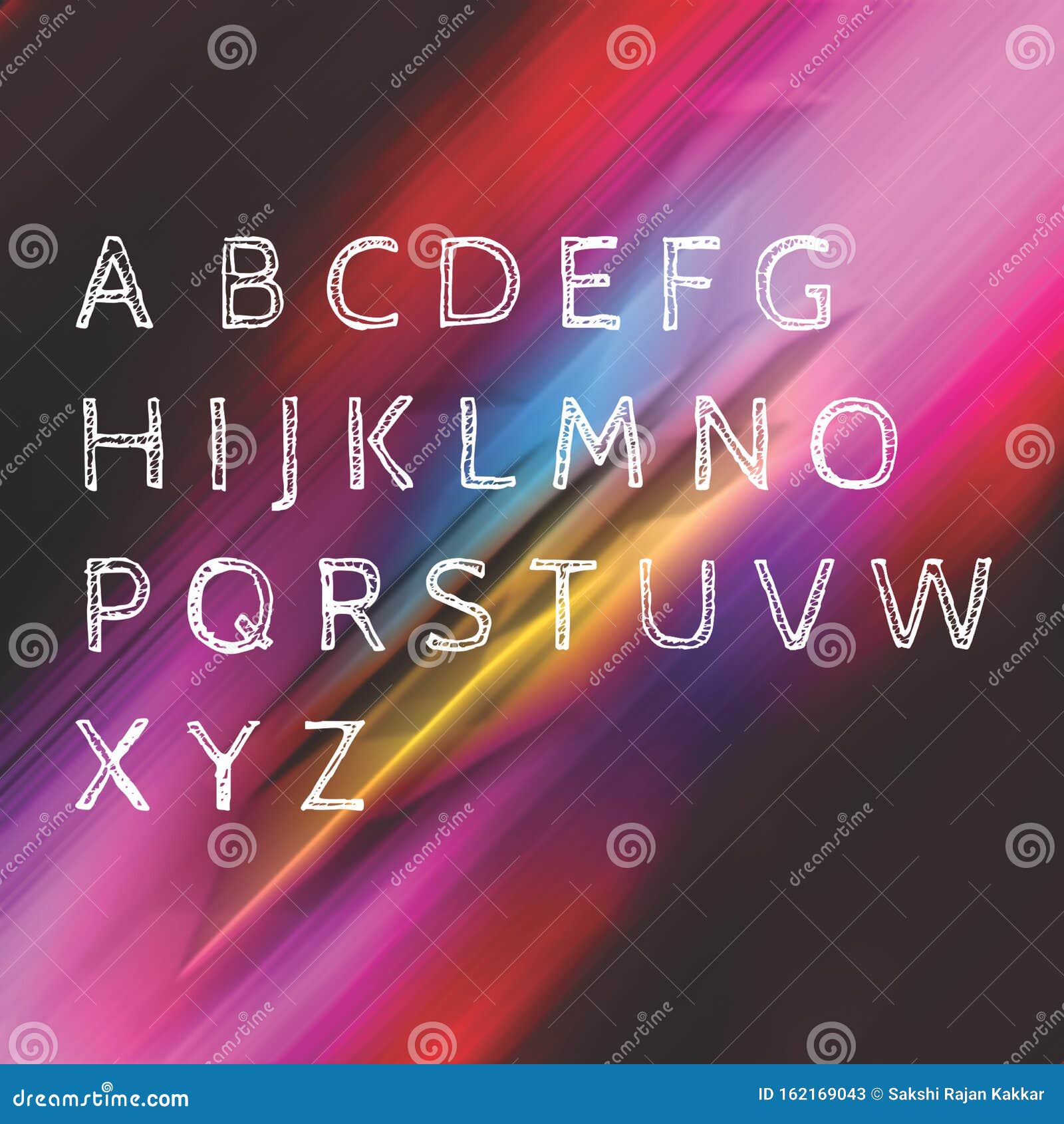 Background Of Alphabets Royalty-Free Illustration | CartoonDealer.com ...