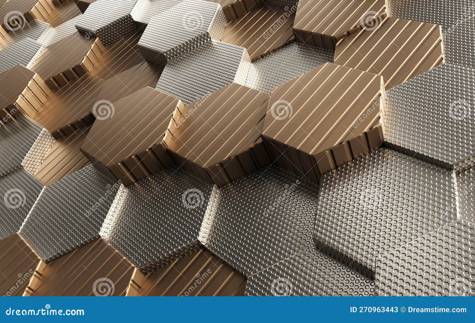 3d Metal Displaced Exploded Background, With Red Glow. Stock ...