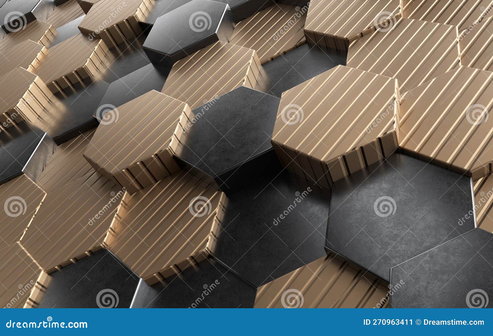 3d Metal Displaced Exploded Background, With Red Glow. Stock ...