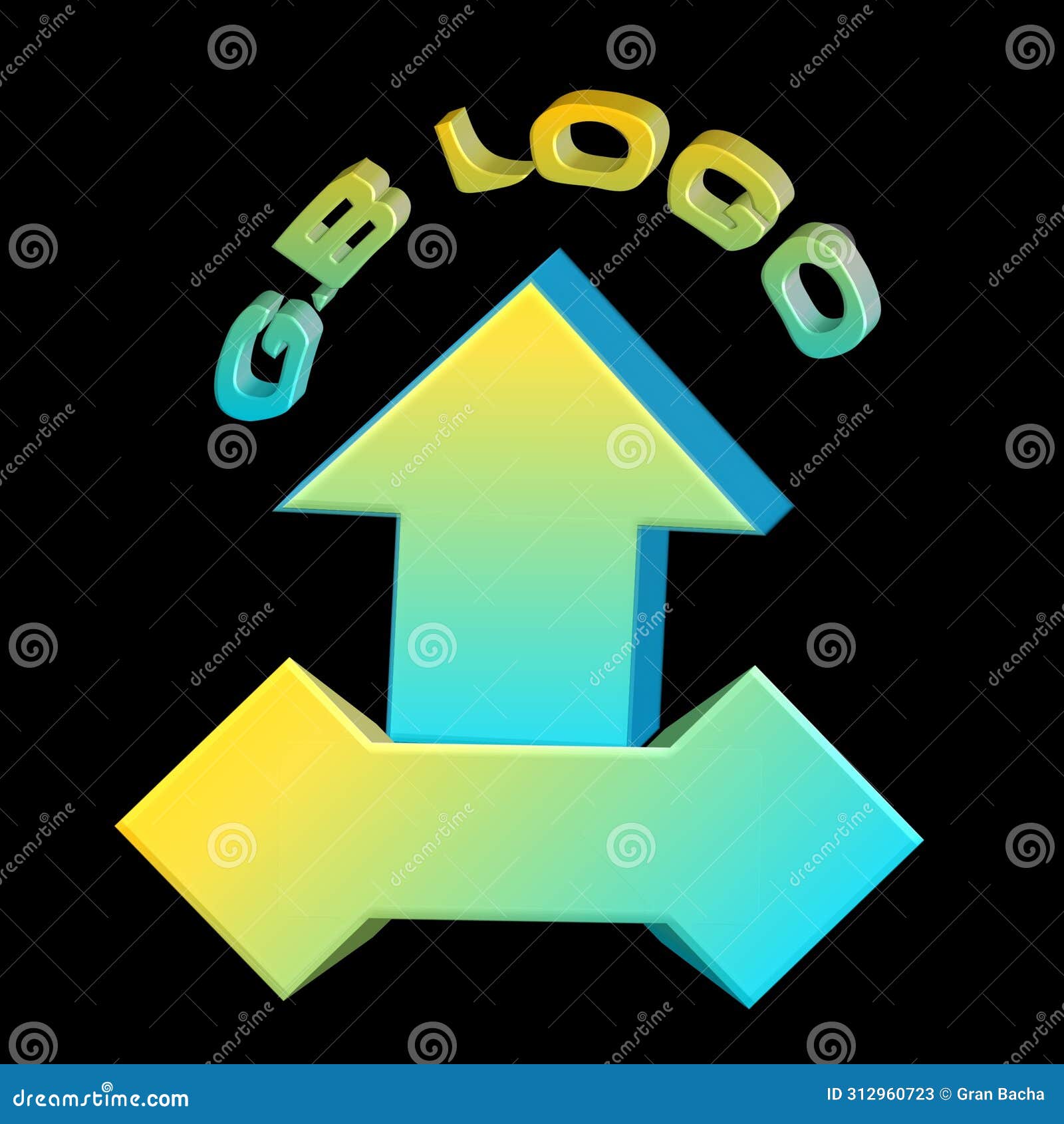 3D Multiple Logos Designing Stock Photo | CartoonDealer.com #312960723