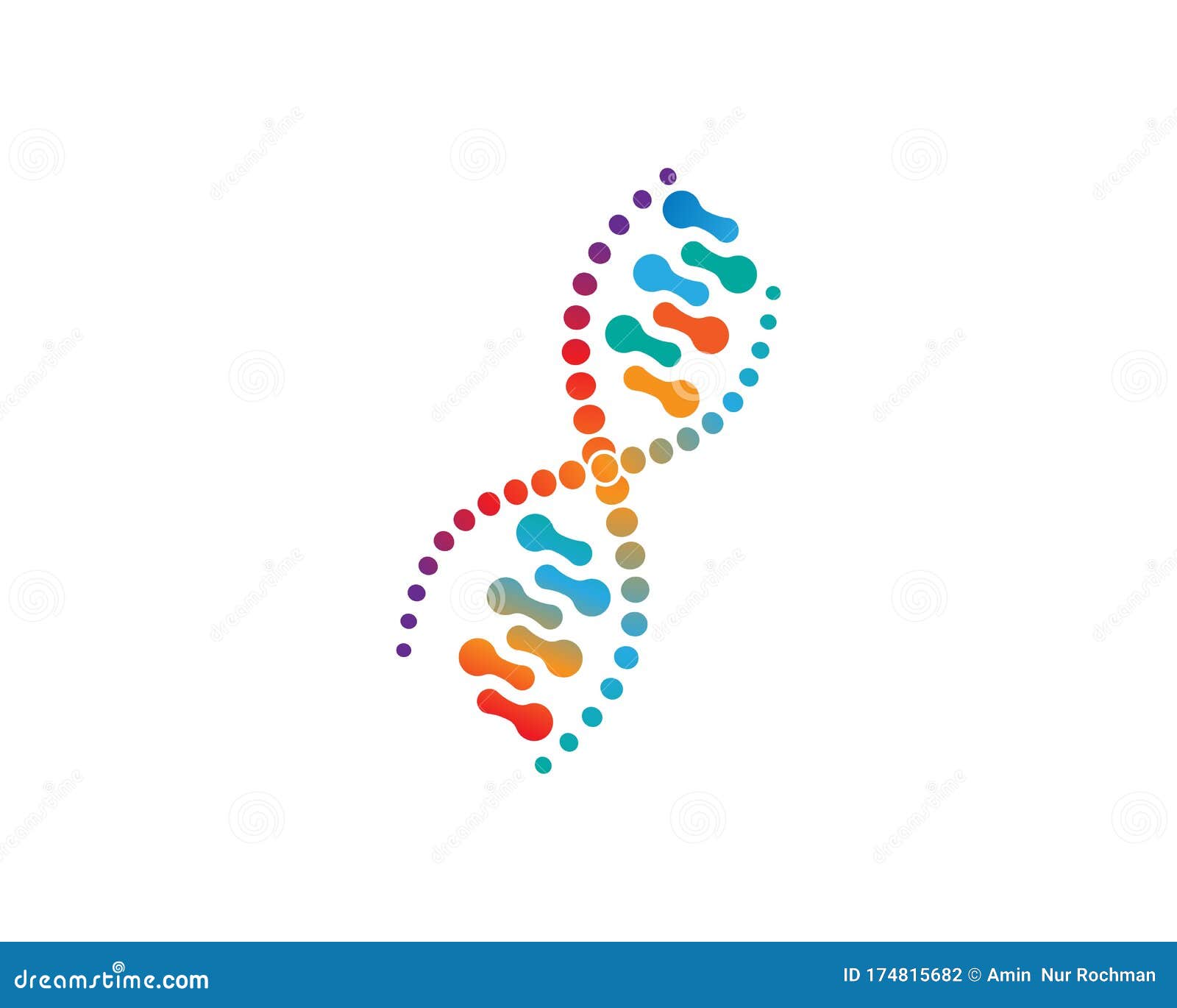 D,N,a logo vector stock illustration. Illustration of molecule - 174815682