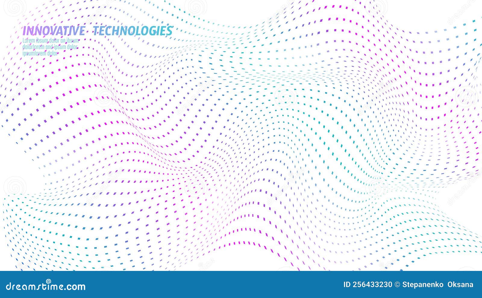 3D Nanotechnololy Graphene Texture Cyberspace. Nano Fiber Chemical ...