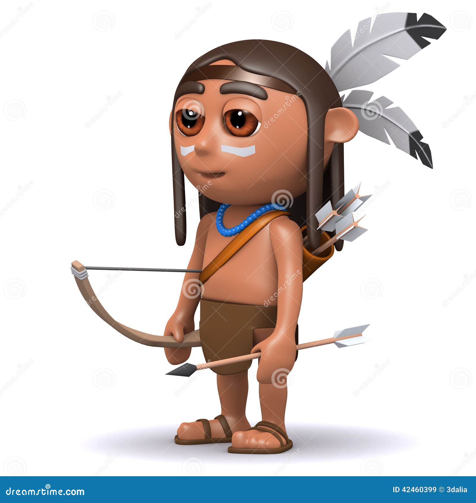 Native American Indian Boy