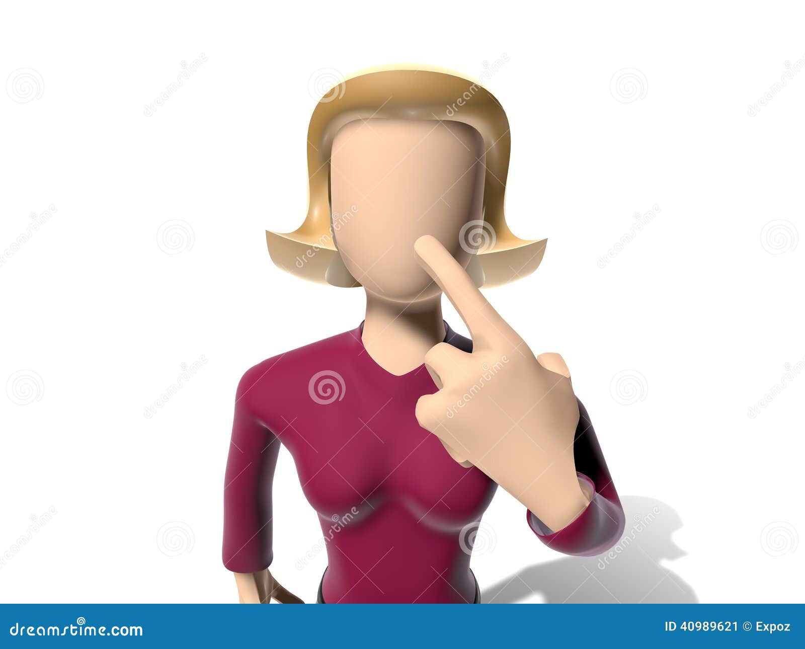 Lady With Neutral Emotion Checking On To Do List. Businesswoman Near ...