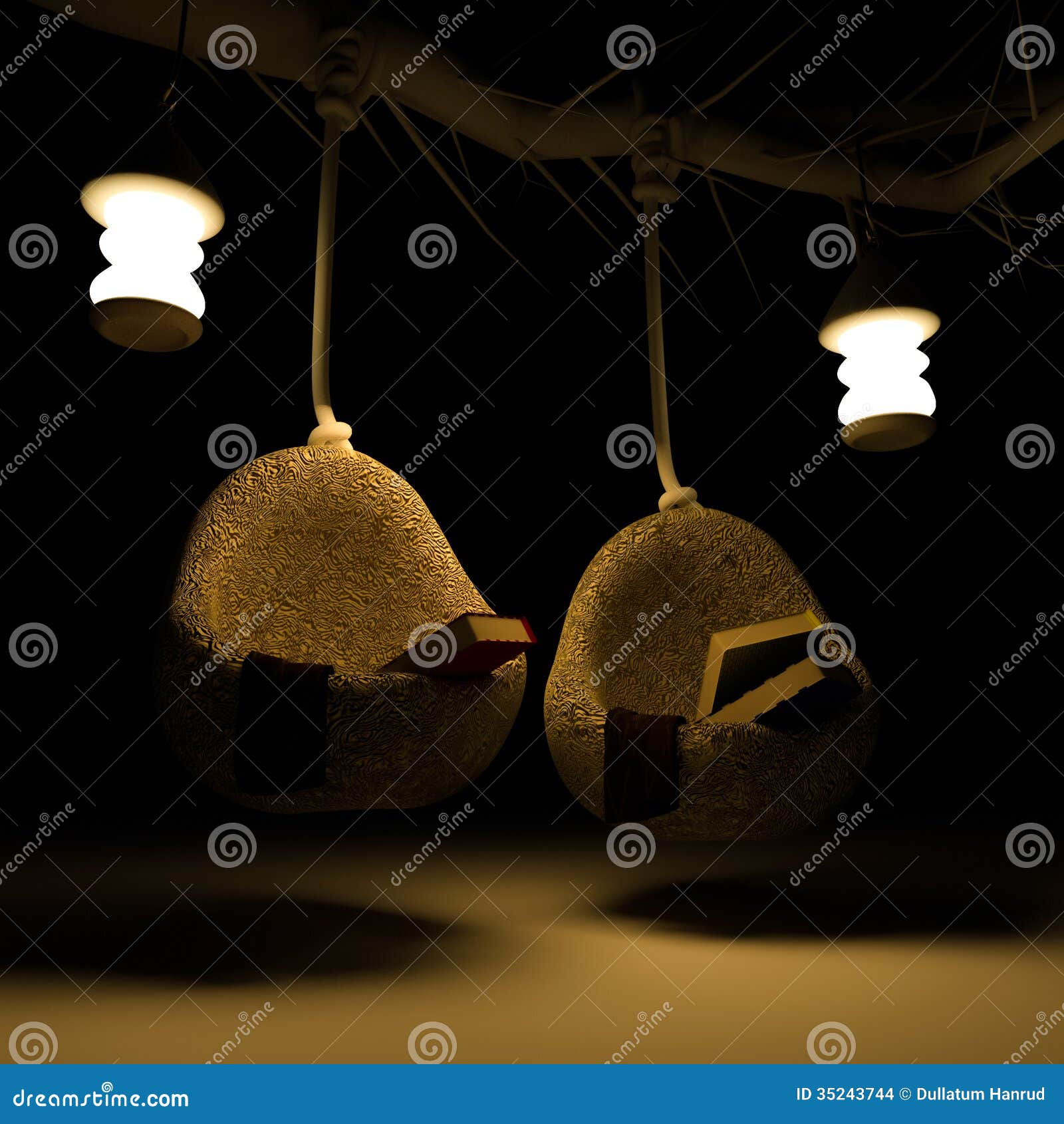 3d night. stock illustration. Illustration of ecology - 35243744