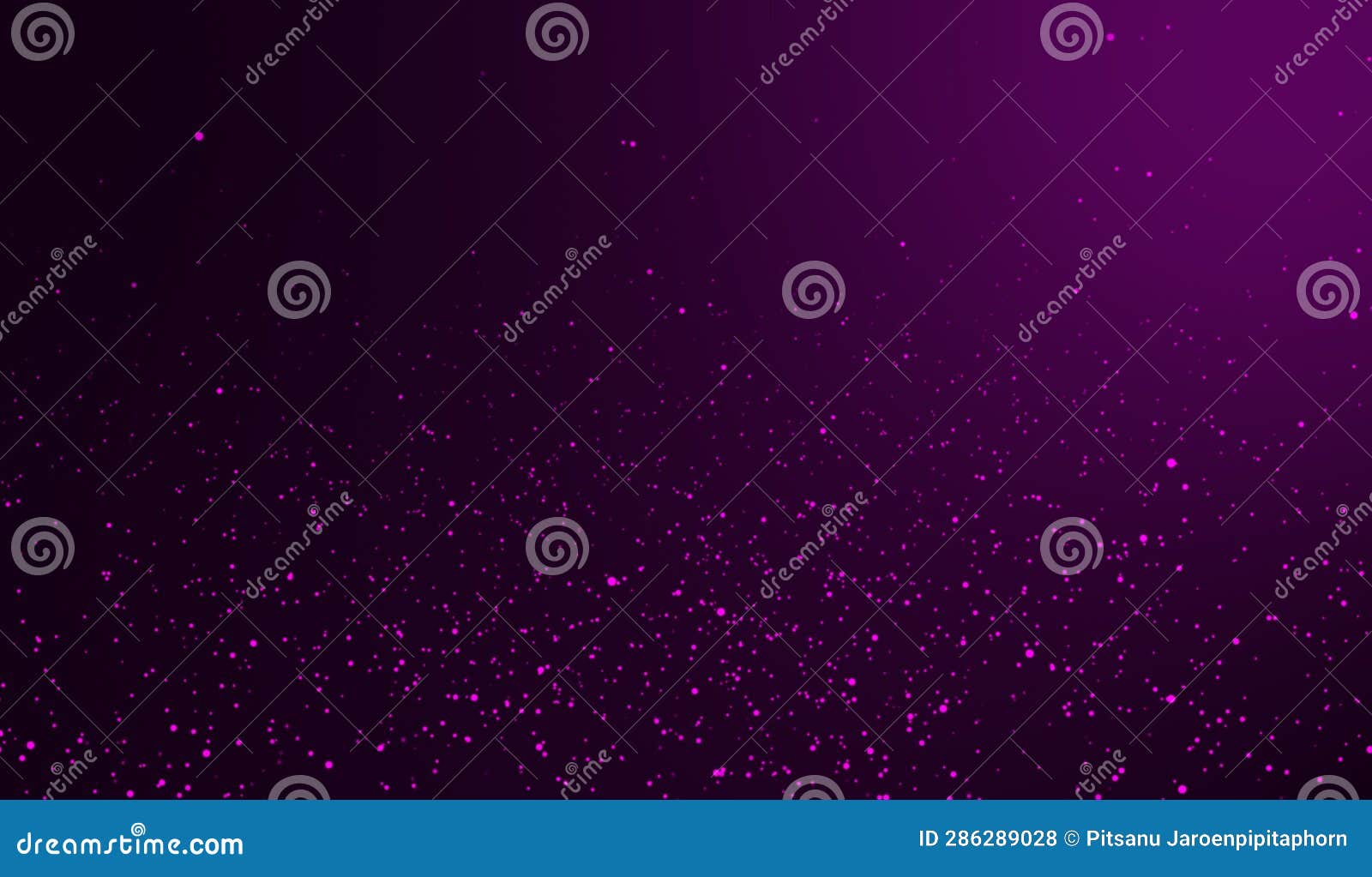 3D Night Sky Galaxy Space Particles on Pink Gradient Background Stock ...
