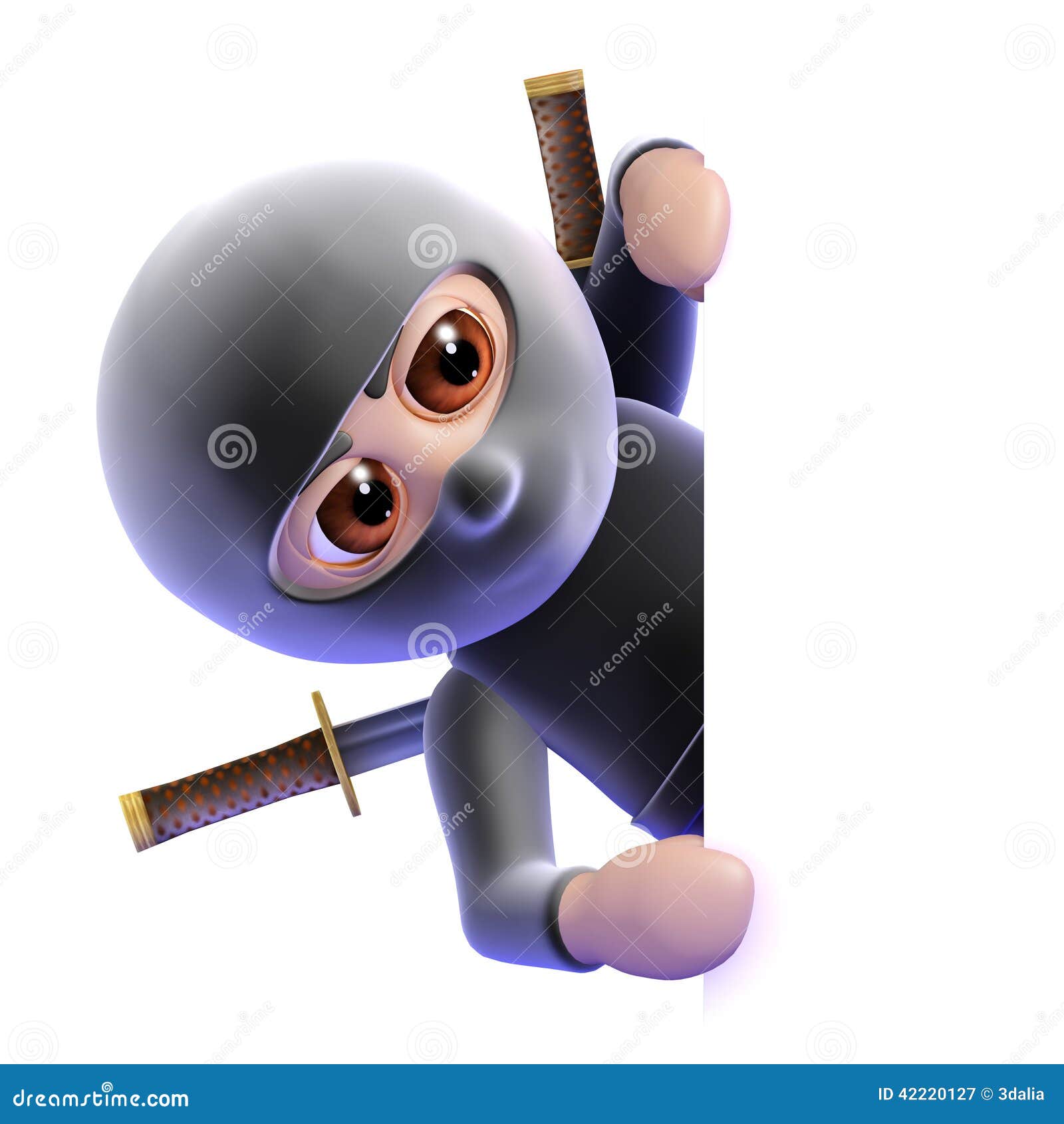 Ninja Boy Hide Stealth Technique Royalty-Free Stock Photography ...