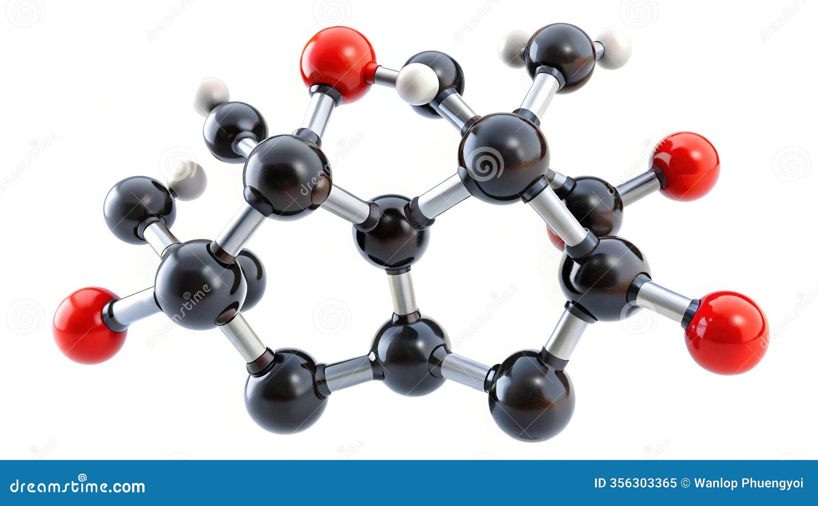 3D Nonylphenol Molecular Structure Detailed Visualization of an ...