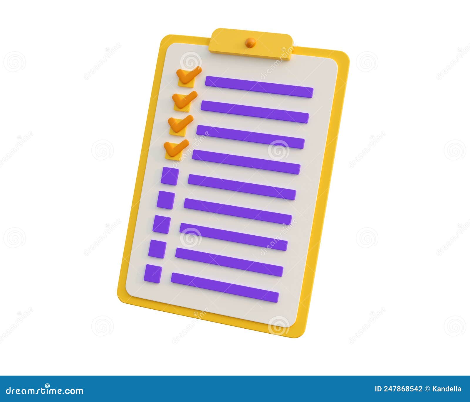 3d note icon. stock illustration. Illustration of paper - 247868542