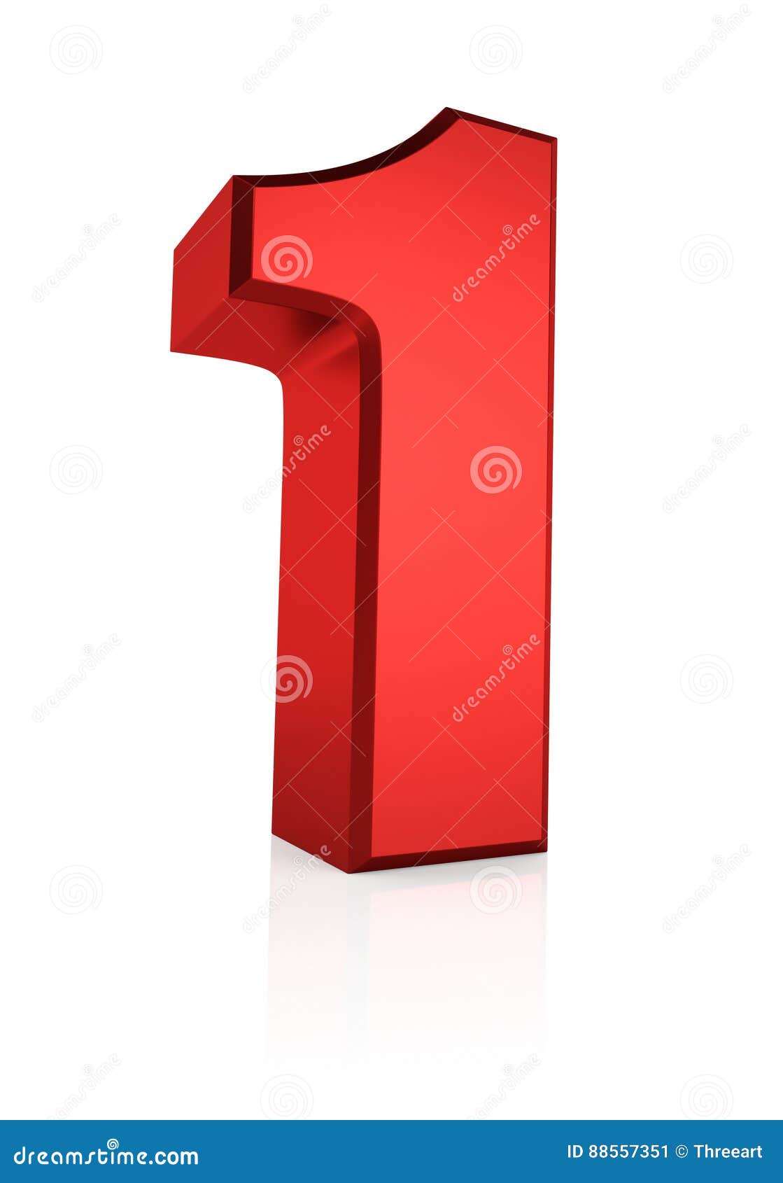 3d numero 1 illustrazione di stock. Illustrazione di numeri - 88557351