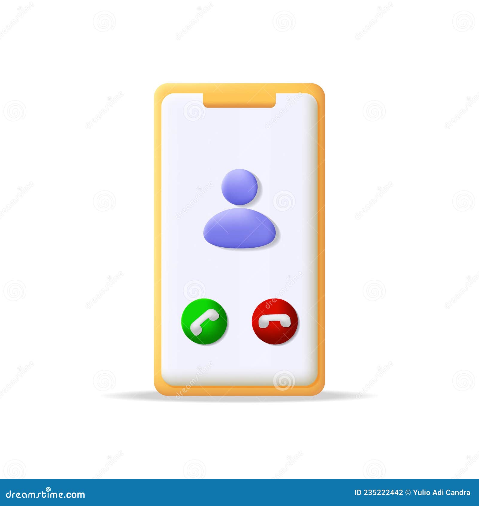 3d Object Smartphone Incoming Phone Call Icon. Incoming Call 3d Icon ...