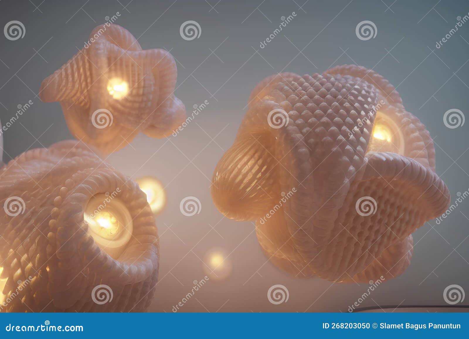 3D Object with Smooth Lighting Stock Illustration - Illustration of ...