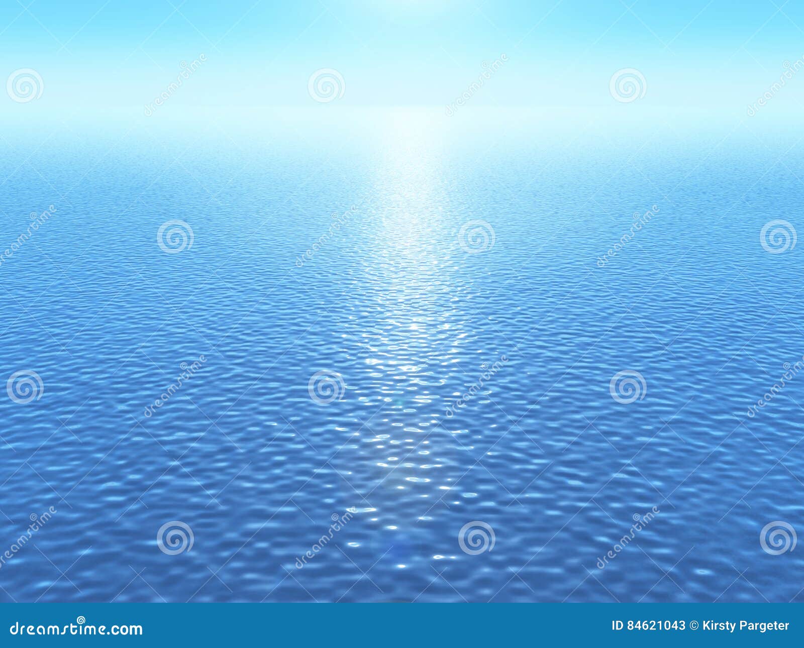 3D ocean background stock illustration. Illustration of render - 84621043