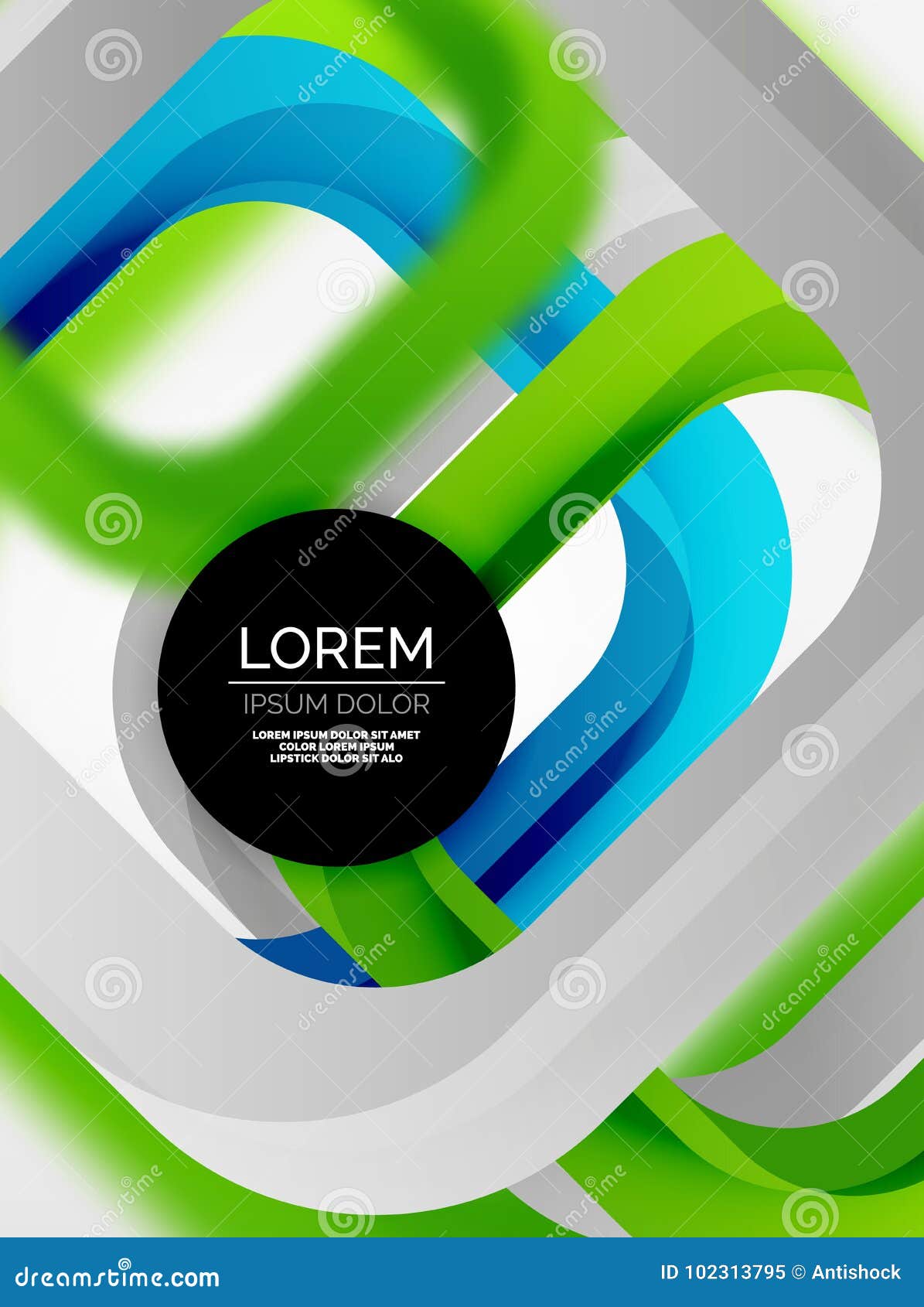 3d Overlapping Squares Abstract Background Stock Vector - Illustration ...