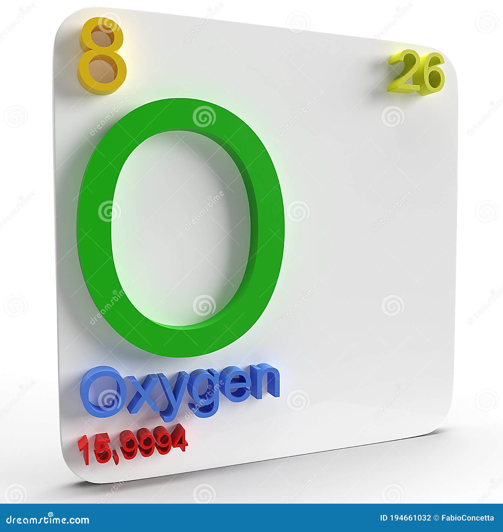 Oxygen O Is Gaseous Chemical Element, Electricity Production ...